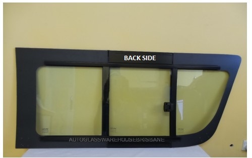 TOYOTA,HIACE,,200,Series,,,Left,,sliding,Dr,,SLIDER,ASSY,(Glass-in,Glass-B)