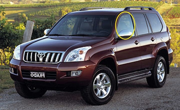 TOYOTA,PRADO,120,SERIES, 5DR,WAGON,2/2003>10/2009, PASSENGER, LEFT,SIDE ...