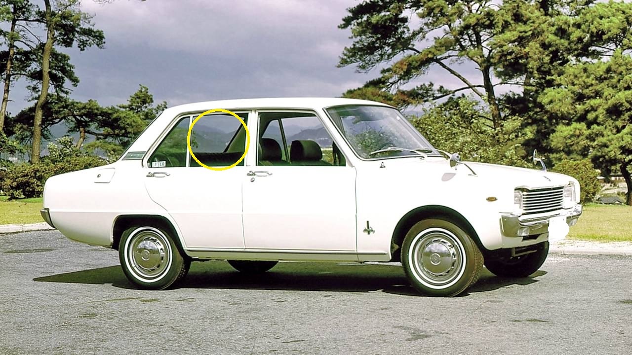 Replacement Right Rear Door Glass for MAZDA 1200-1300 | New ...