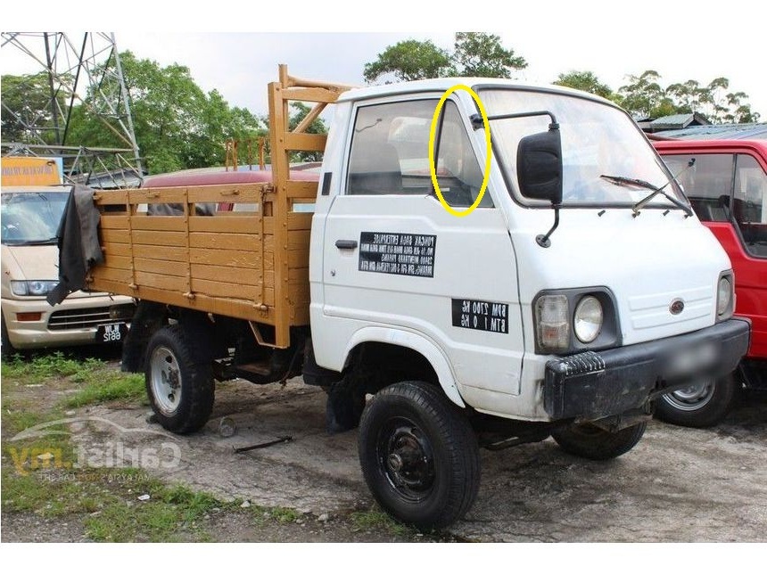 KIA,CERES, CAB,CHASSIS,1/92>6/96, RIGHT,SIDE,FRONT,QUARTER