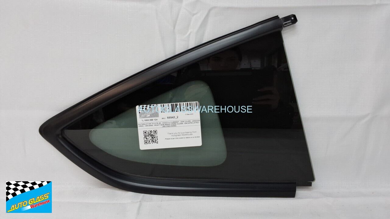 Replacement Right Rear Opera Glass for TOYOTA 86 | New & Secondhand ...